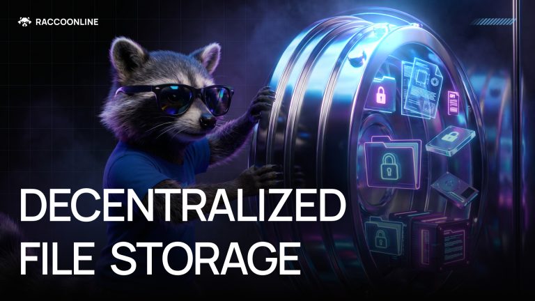 RaccoonLine Launches Integrated Decentralized File Storage Feature for ...